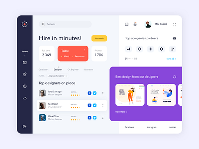 Web app - SmartArt by Outcrowd on Dribbble