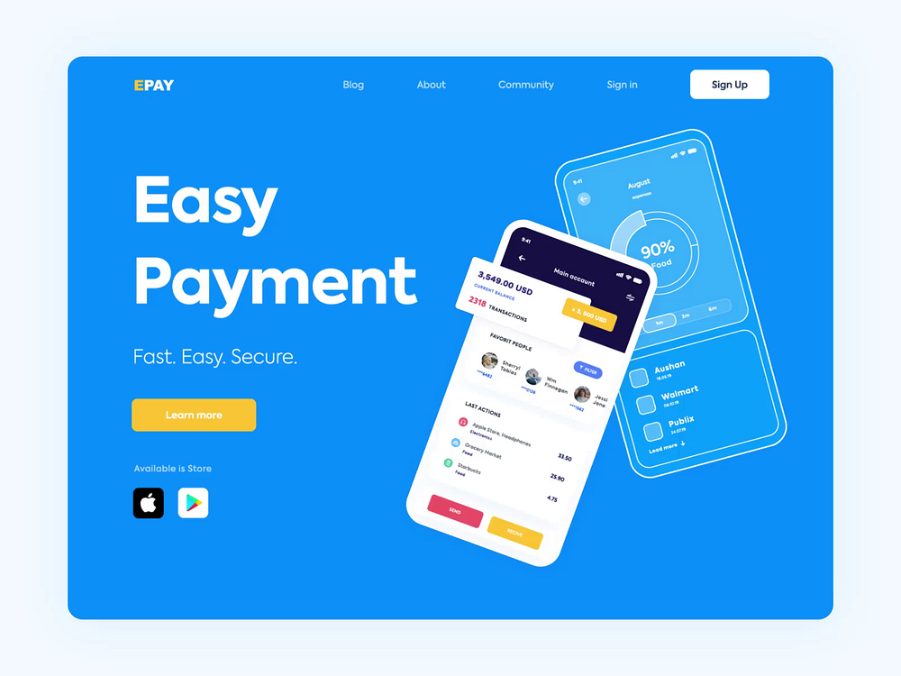 Payment Page designs, themes, templates and downloadable graphic ...