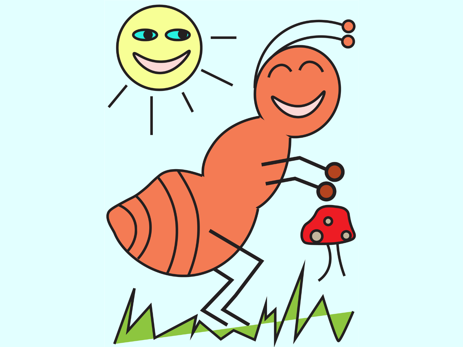 Happy Ant by Roman on Dribbble