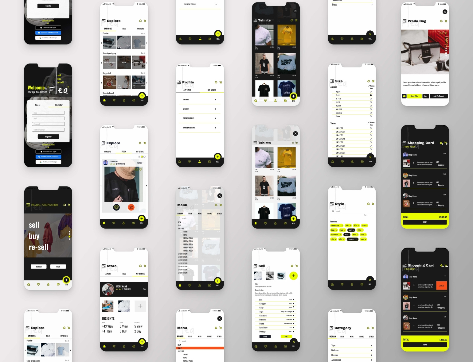 E-Commerce Native App Design by Elif on Dribbble