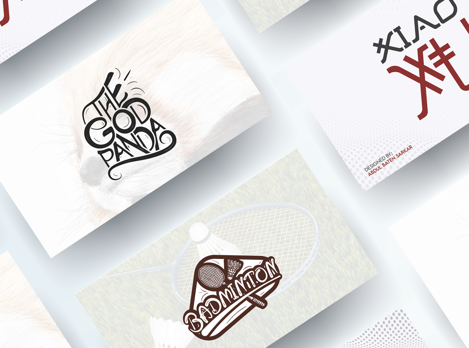 English Custom Font Typography by Abdul Baten Sarkar on Dribbble
