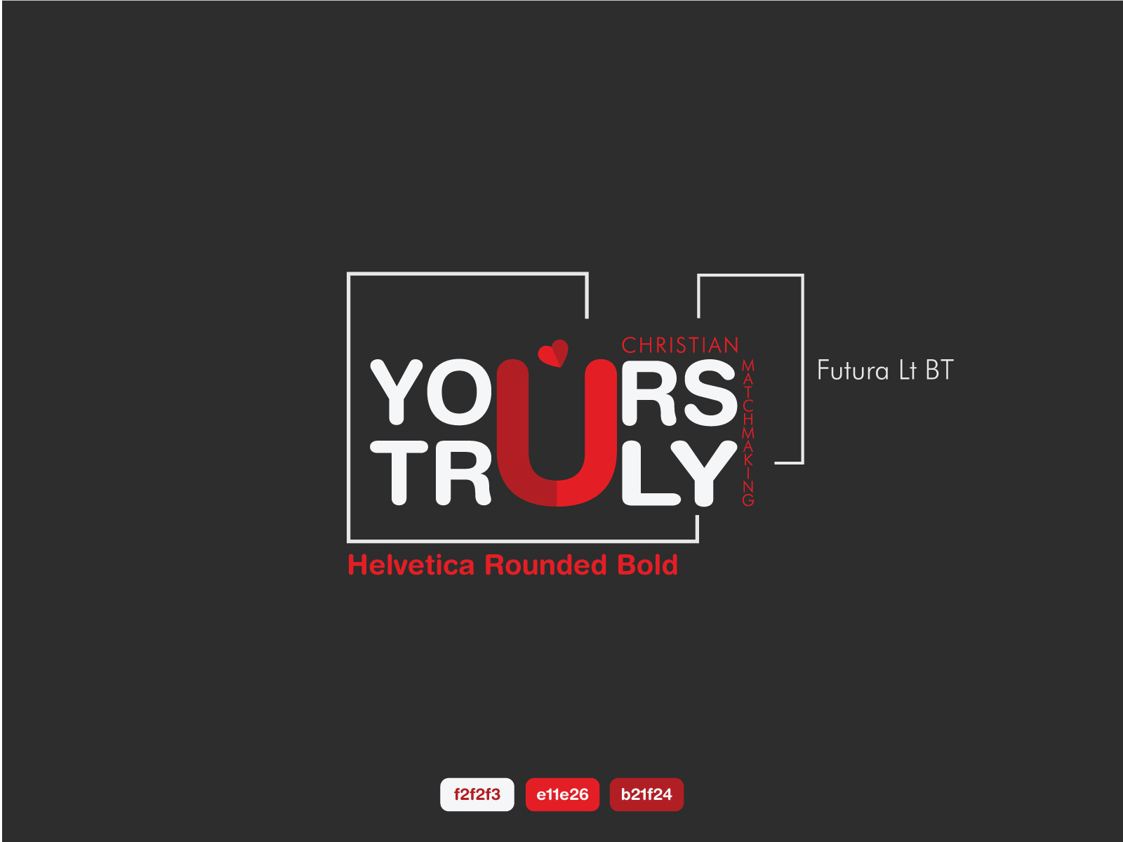 Typography Logo Design | YOURS TRULY by Muhammad Mahmudunnabi on Dribbble