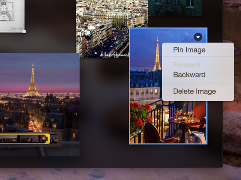 Reference app Pin Image by Danny Ruchtie on Dribbble