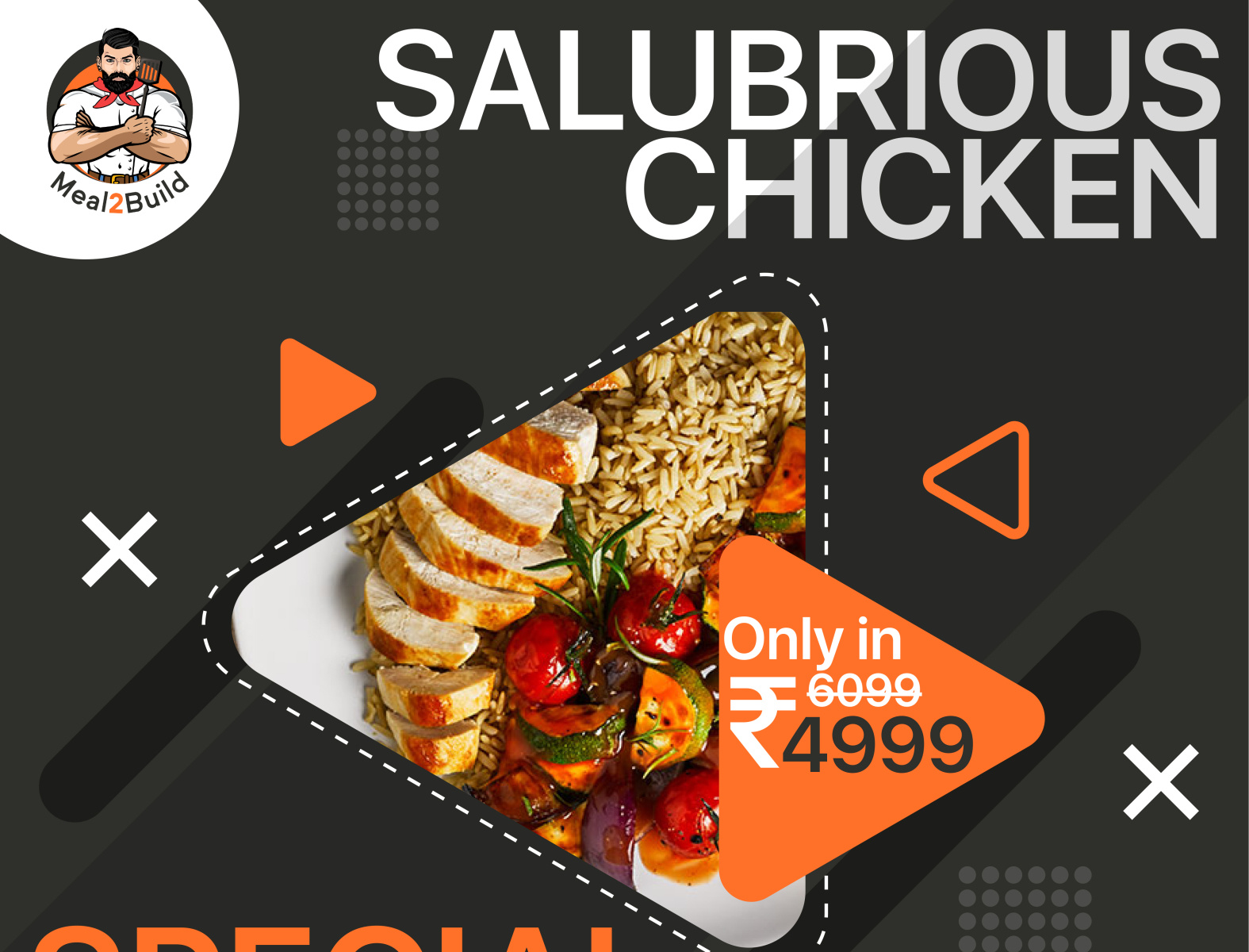 Salubrious chicken by Meet Miyani on Dribbble