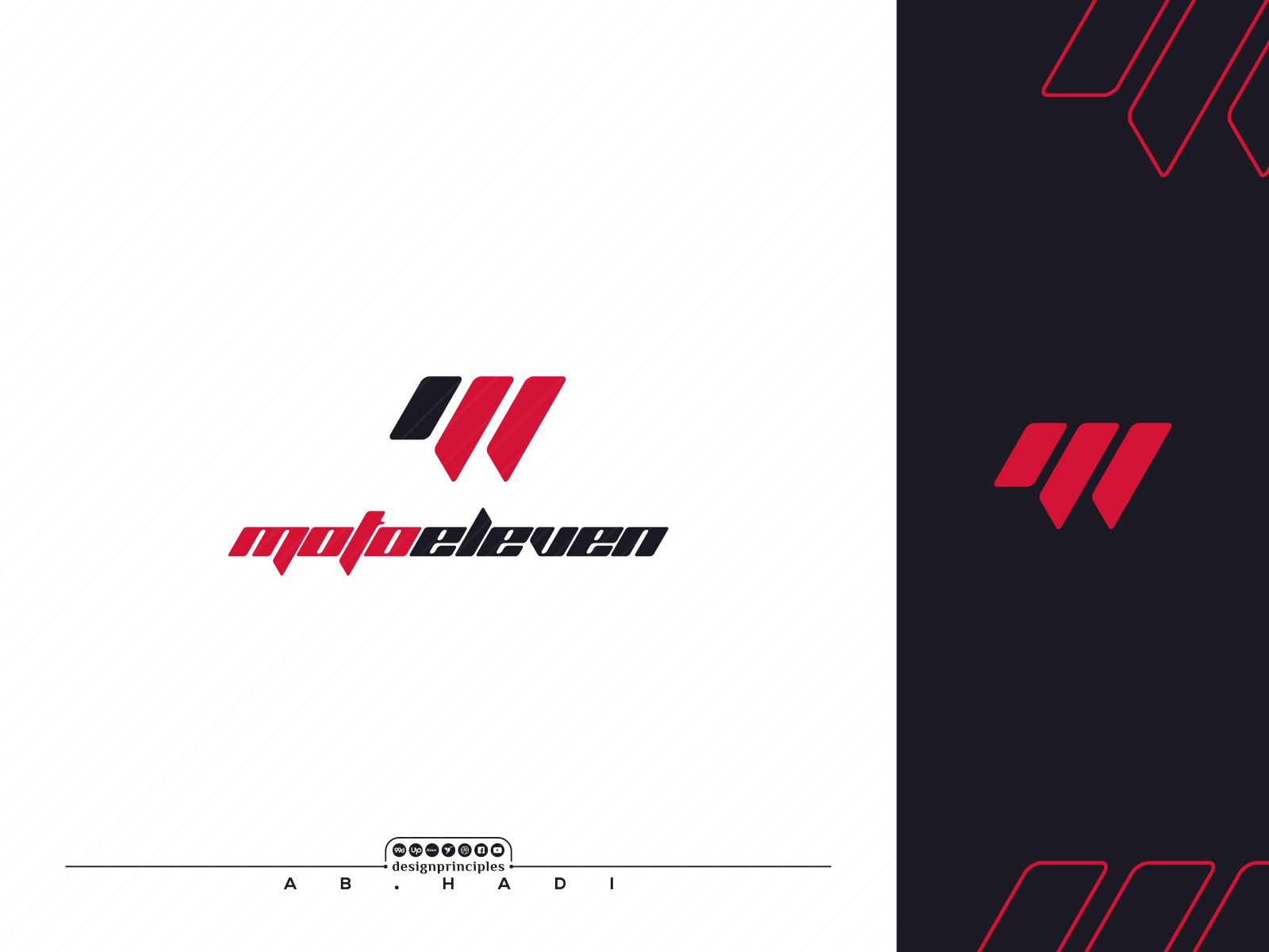 Motoeleven Logo by Design Principles on Dribbble