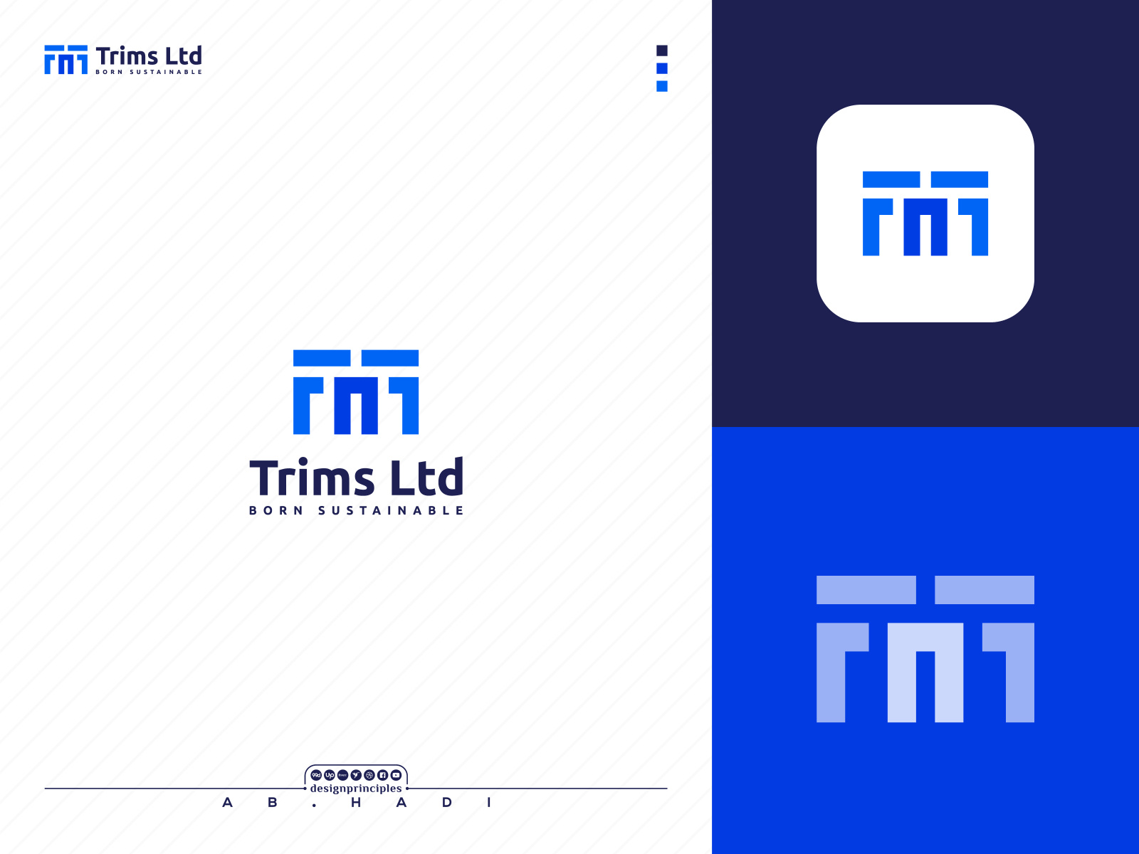 Letter FnF Logo by Design Principles on Dribbble