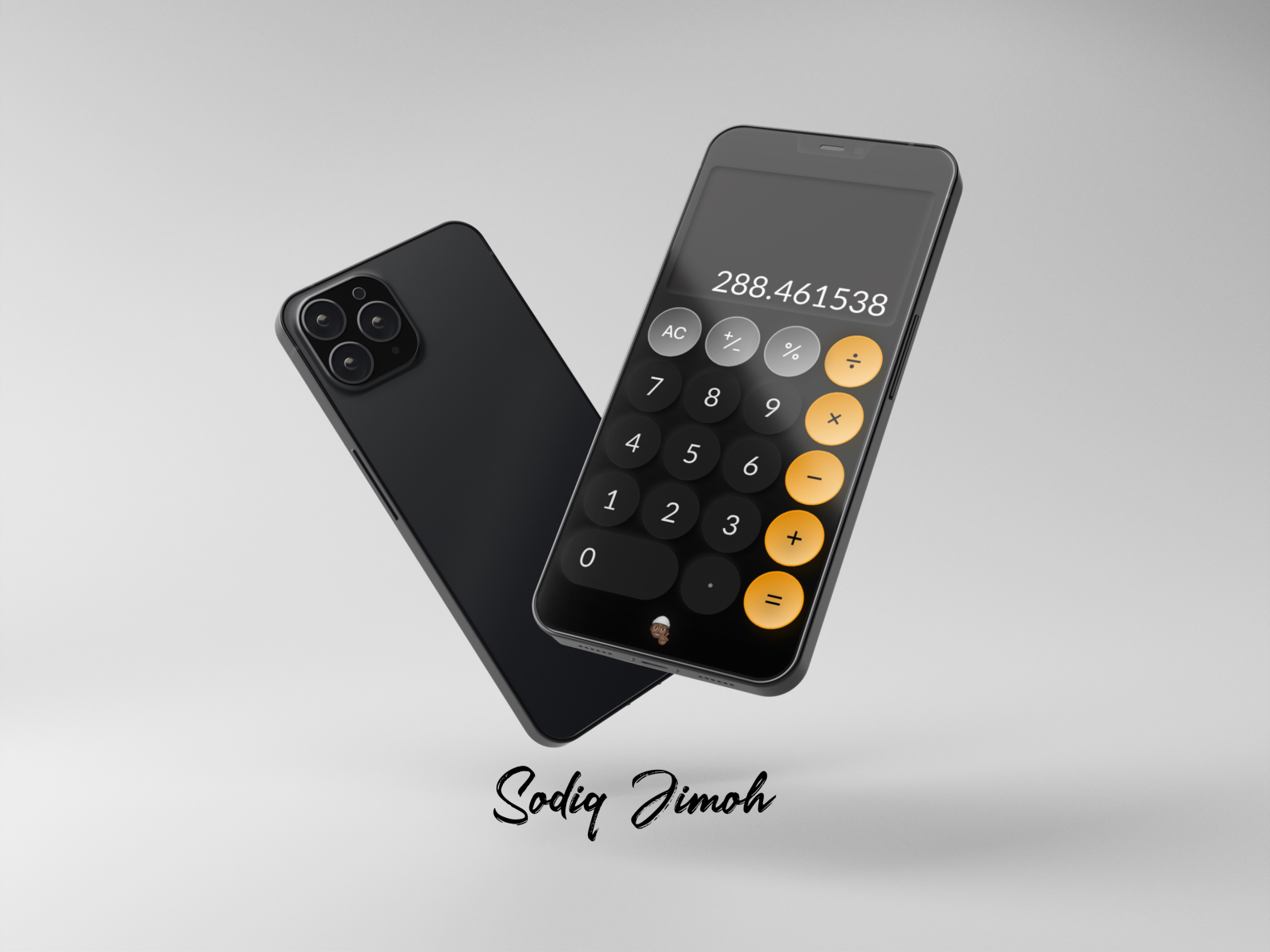Iphone Calculator Redesign by Sodiq Jimoh on Dribbble