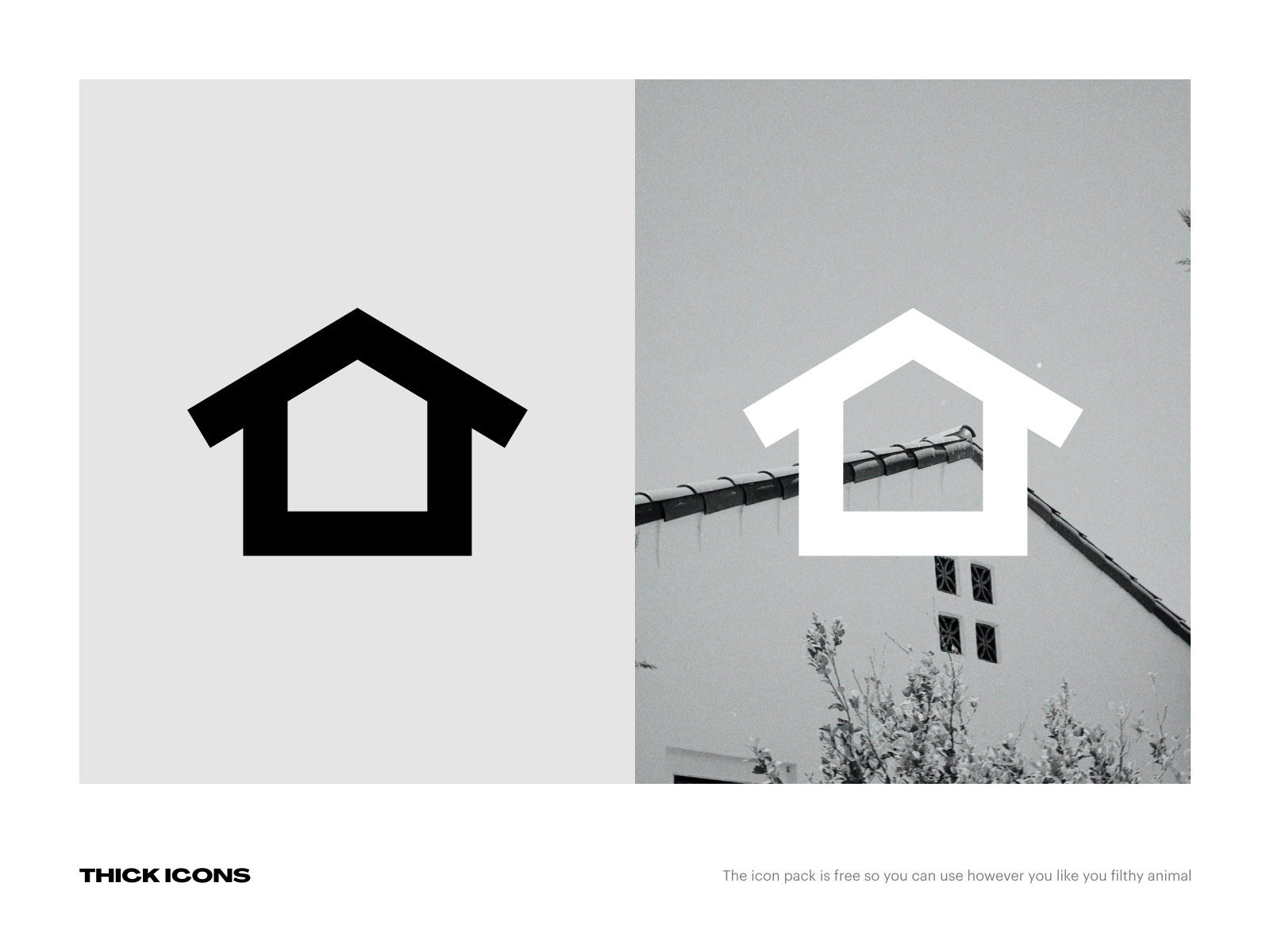 (Freebie) Thick Icons – Home by Victor Berbel on Dribbble