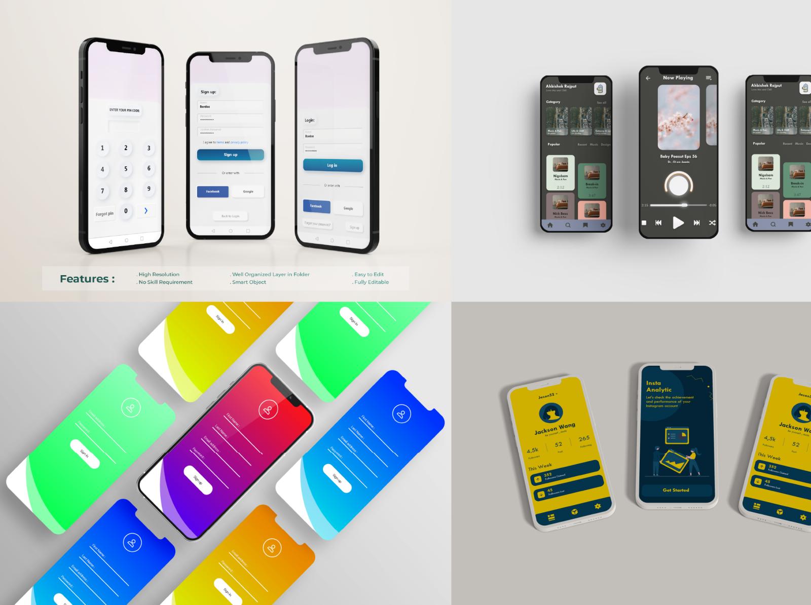 UI UX App Designs by Ali asgar Malekpur on Dribbble