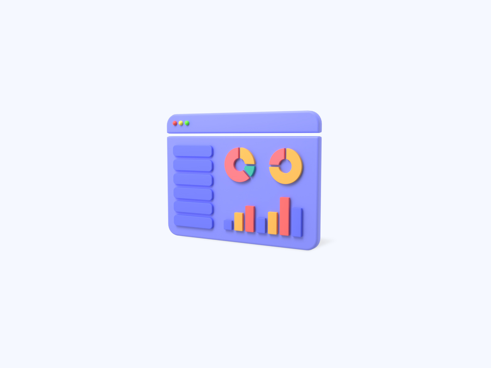 Dashboard 3D icon by free3dicon.com on Dribbble