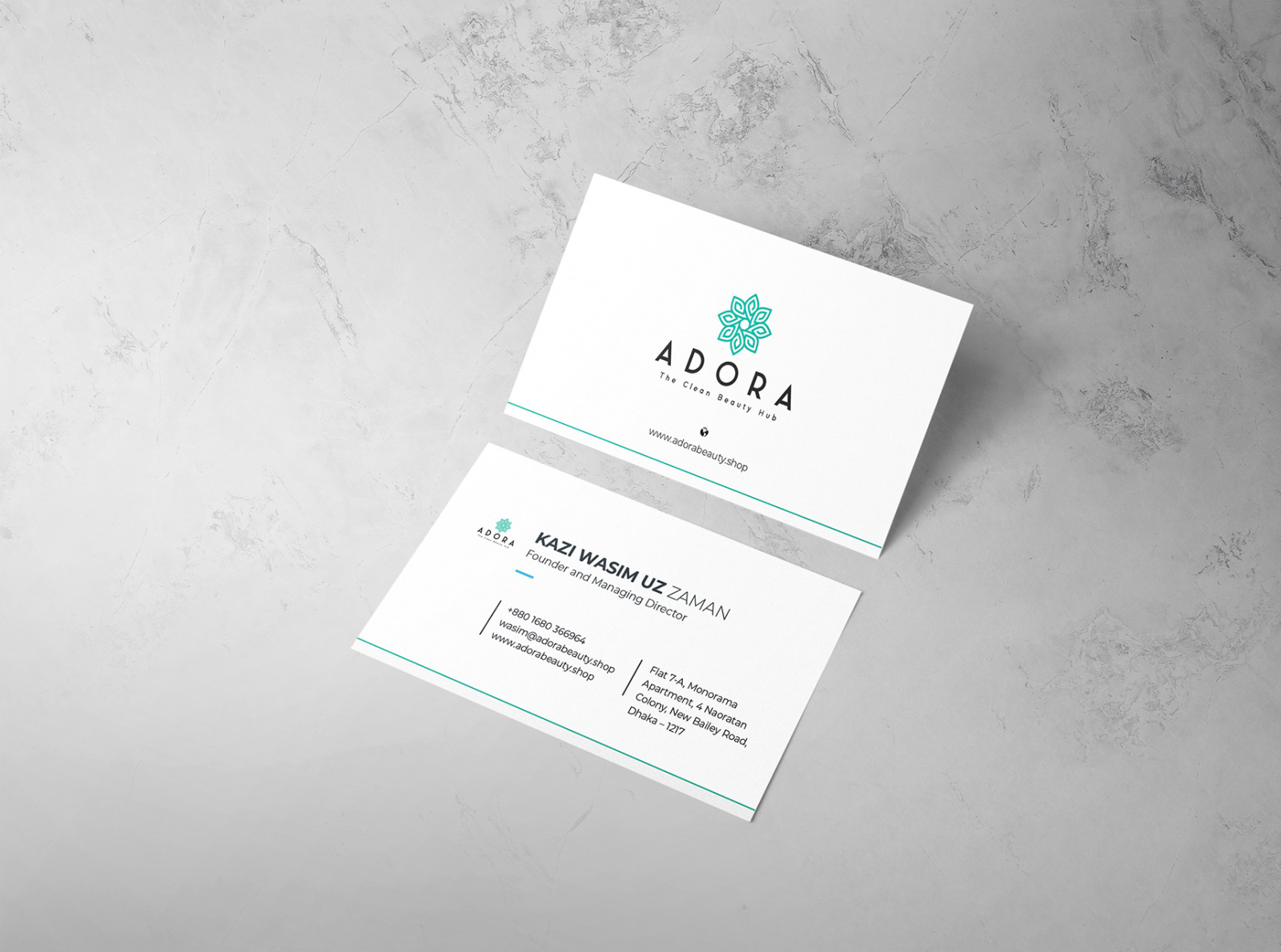 Business Card Design By ASIVE CHOWDHURY On Dribbble