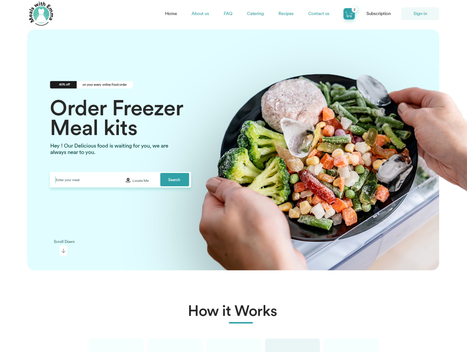 Meals with Emma by David Boyle on Dribbble