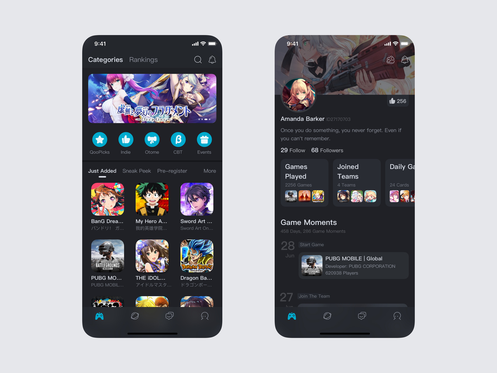 Game Store UI by HONGRF on Dribbble