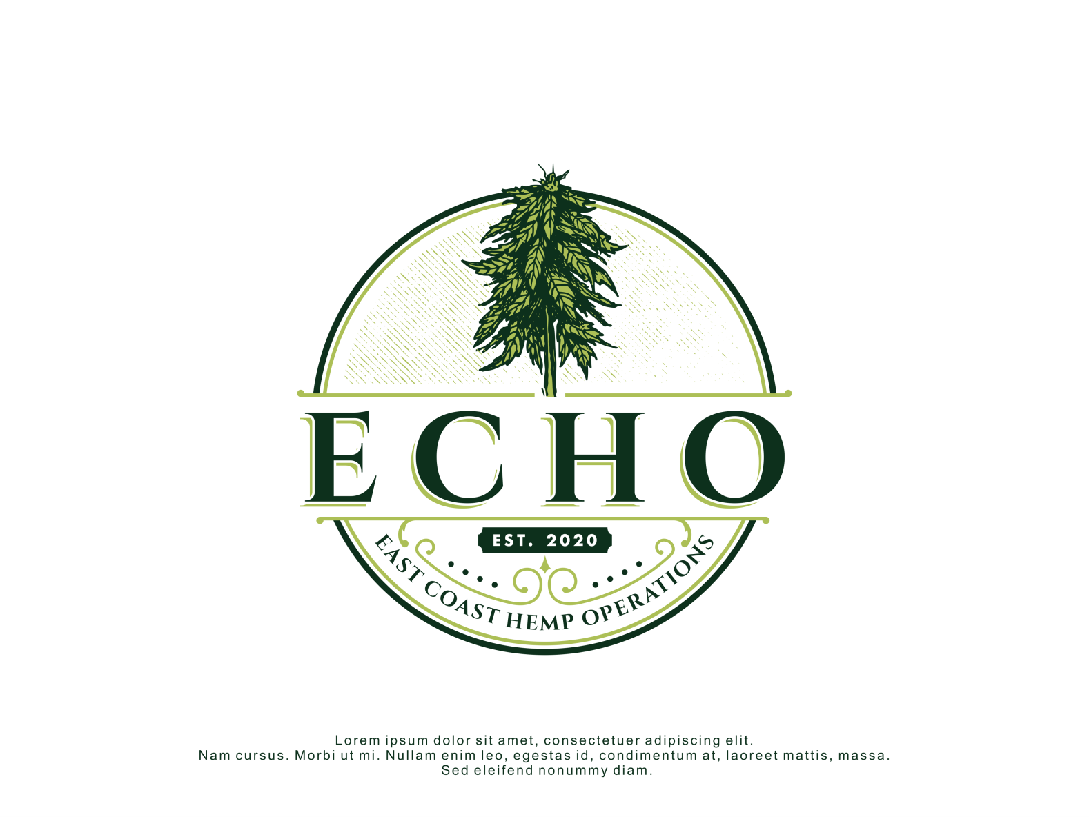 Logo design for Echo by Dua Kepala Creative on Dribbble