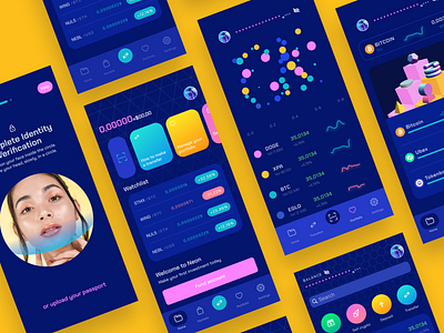 NEON UI KIt by Arthur Mineev on Dribbble
