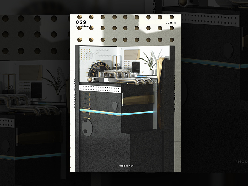 Modular by Brad Dawson on Dribbble