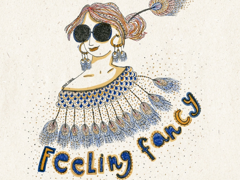 Feeling fancy by AnnaIvanir on Dribbble