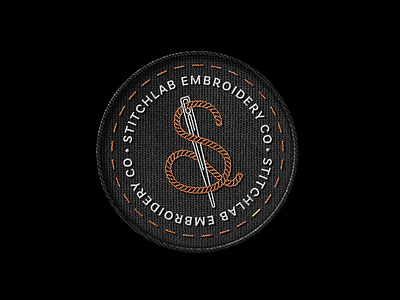 StitchLab Embroidery Co - Logo by Robert Ignasiak on Dribbble