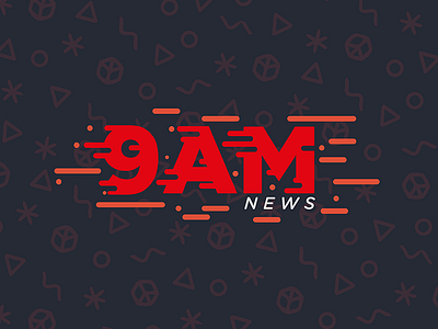 9am News by Eddie Coghlan on Dribbble