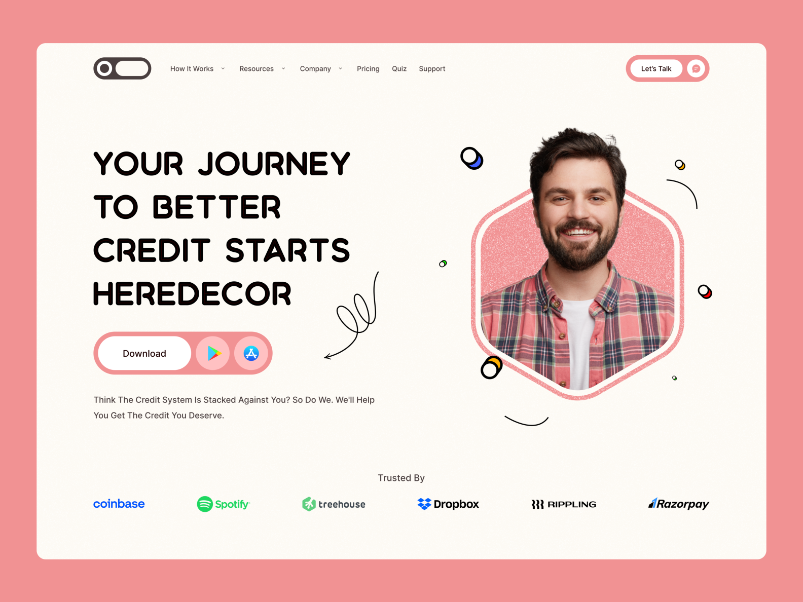 Saas website: Header by Omar Faruk on Dribbble