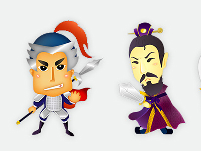 Hero character by sophiehan on Dribbble