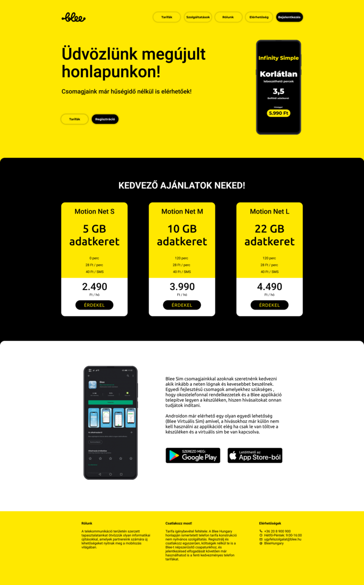 Desktop UI design for Blee by Máté Morvai on Dribbble