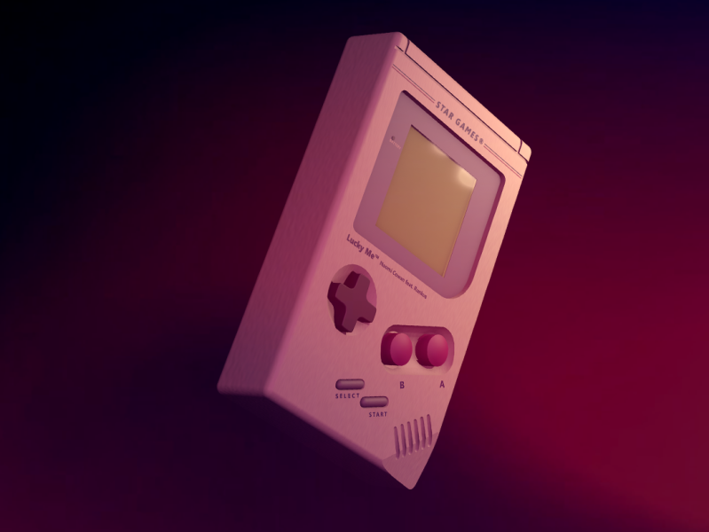3D Gameboy Design by ellenanimates on Dribbble