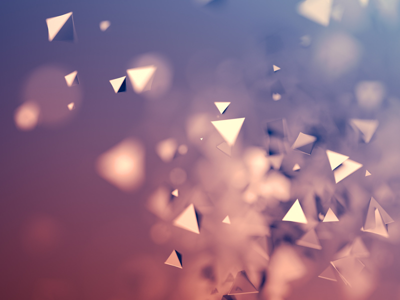 Abstract flying particles by Aleksei Vasileika on Dribbble