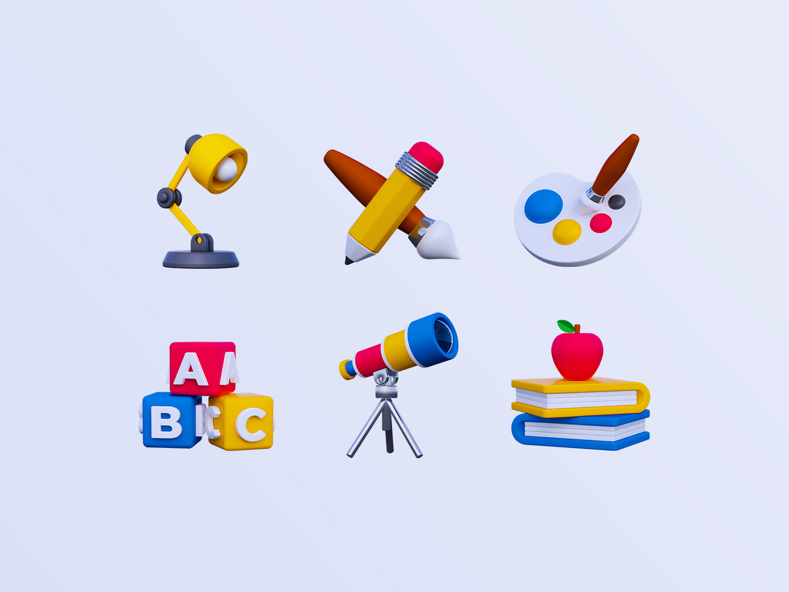 3D Education Icon by devia puspitasari on Dribbble