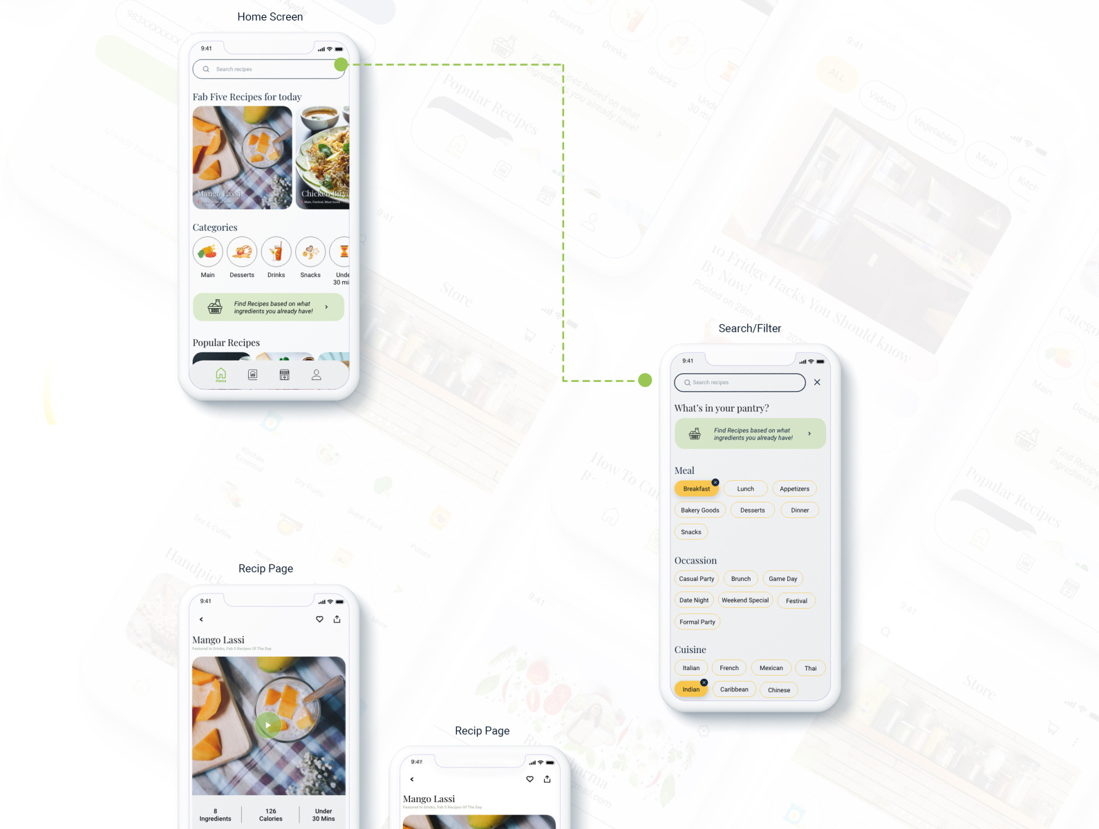 FoodWise - Recipe/Tips app Screens 2 by Ruchi Sharma on Dribbble