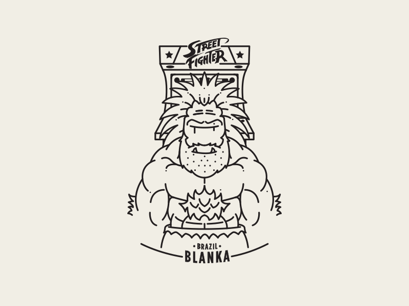 Blanka by Turgay Mutlay on Dribbble