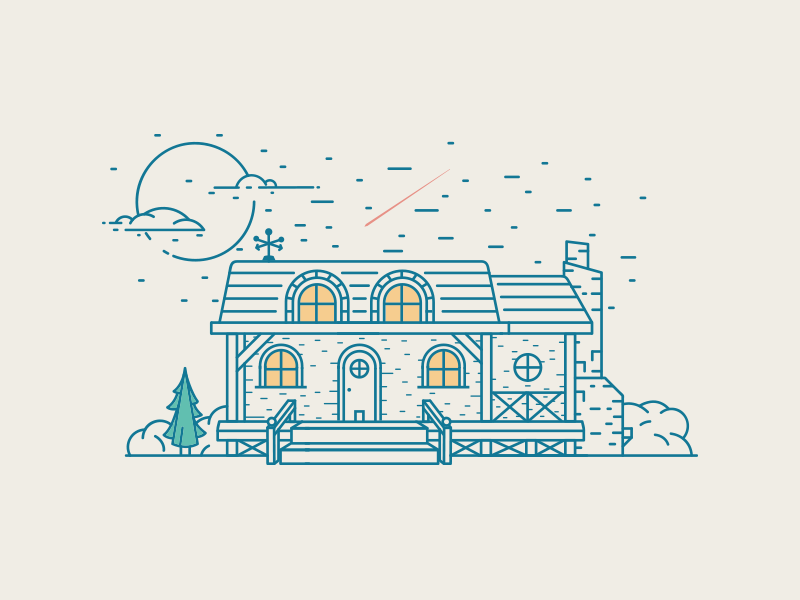 House by Turgay Mutlay on Dribbble