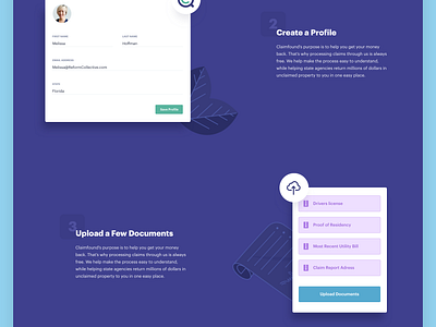 ClaimFound Website Illustrations by Turgay Mutlay on Dribbble
