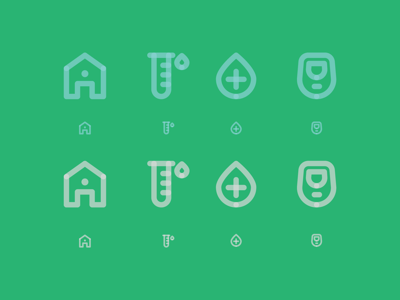 Health icons by Turgay Mutlay on Dribbble