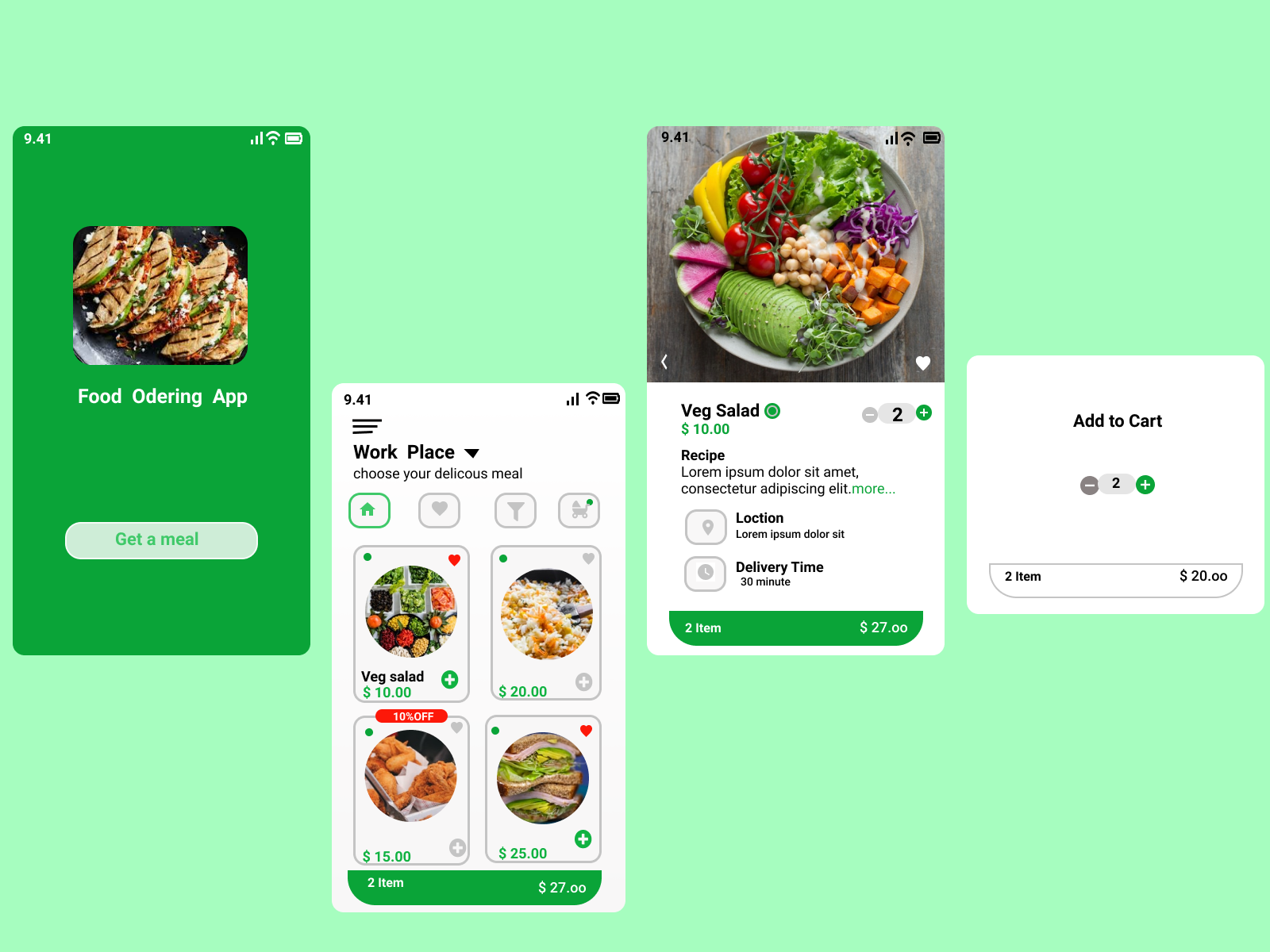 ##food ordering app by Jyoti on Dribbble