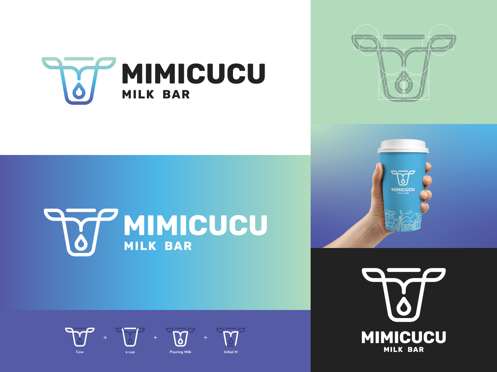 logo concept for mimicucu by Opek Studio on Dribbble