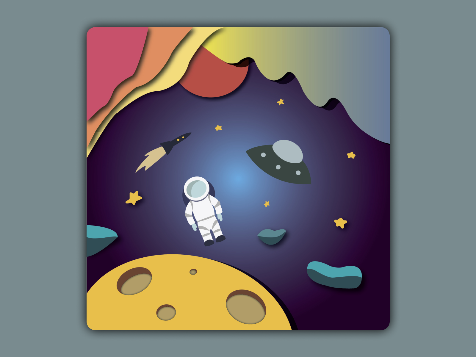 Space by Ann on Dribbble
