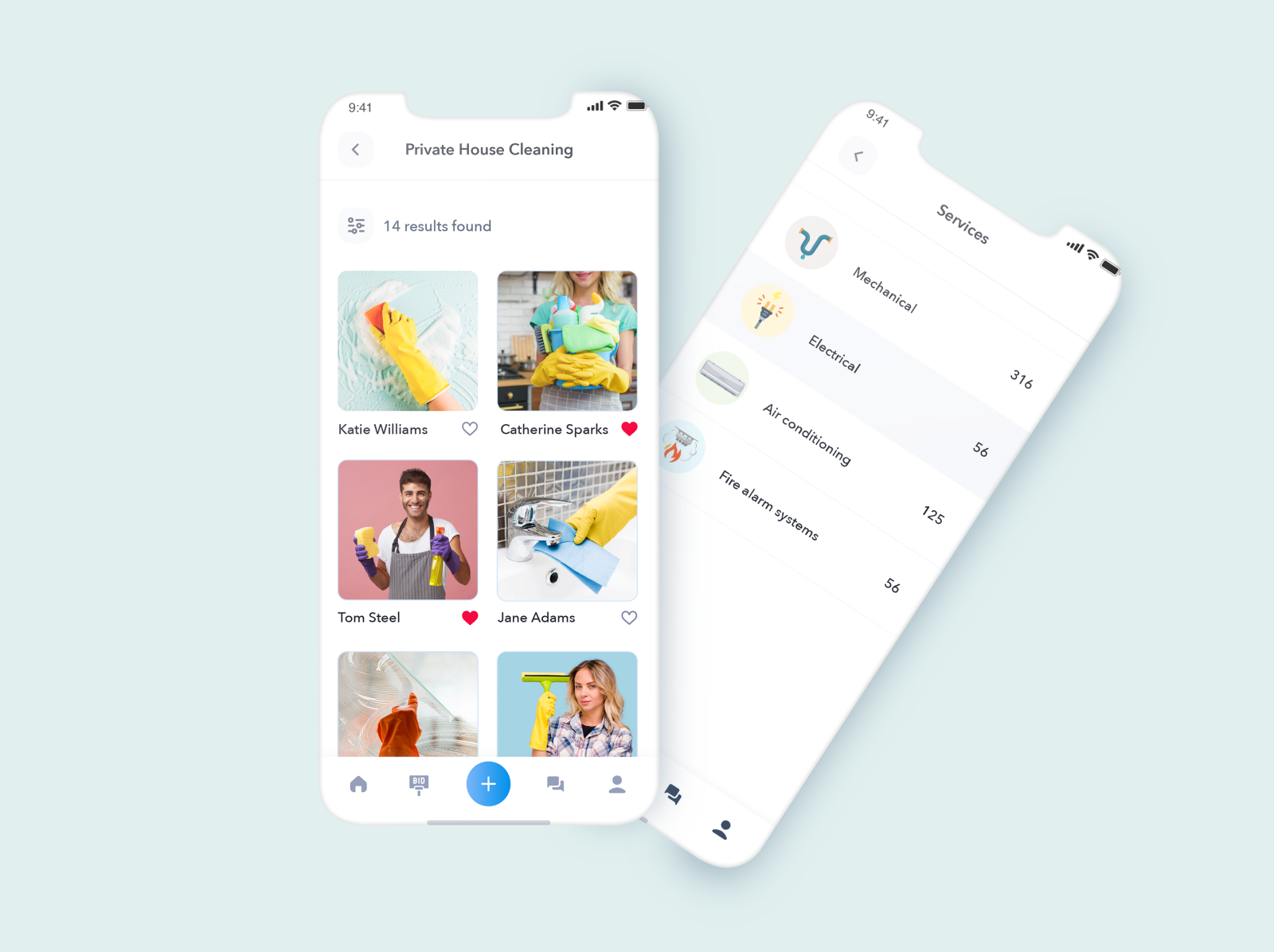 UX/UI for a service app by Kristina Jovaisiene on Dribbble