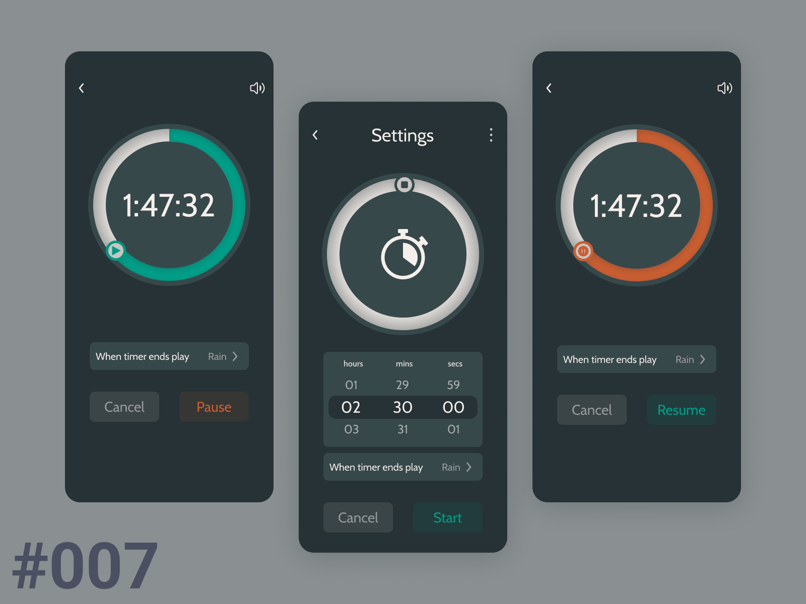 Daily UI 007 - Settings by Dhruvil on Dribbble
