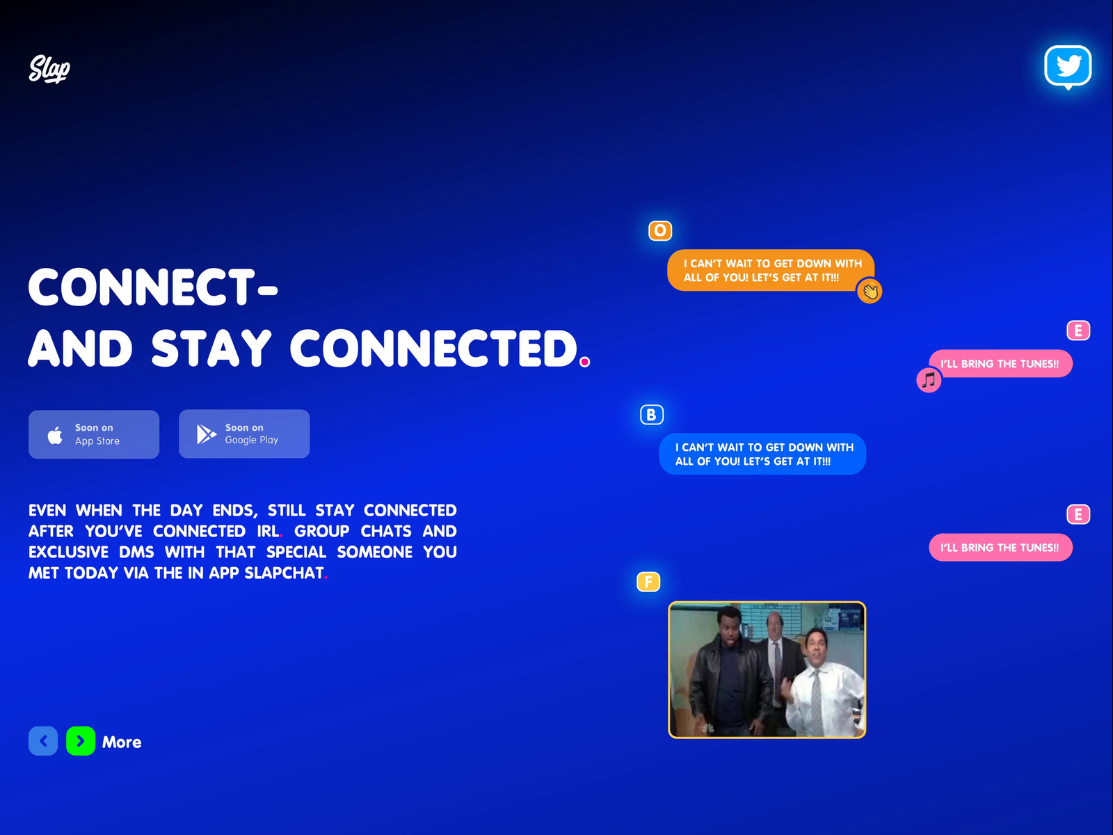 Slap- Website _ Chat section by Em Mc Intyre 🔑 on Dribbble