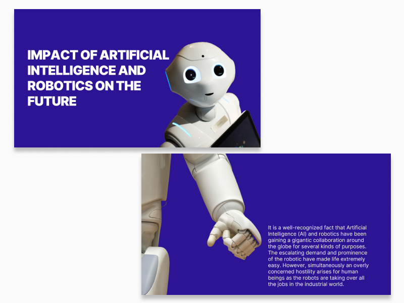 Presentation Design by Alishba on Dribbble