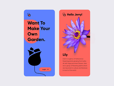 Creative Gardening Colorful design by Ashley Technologies on Dribbble