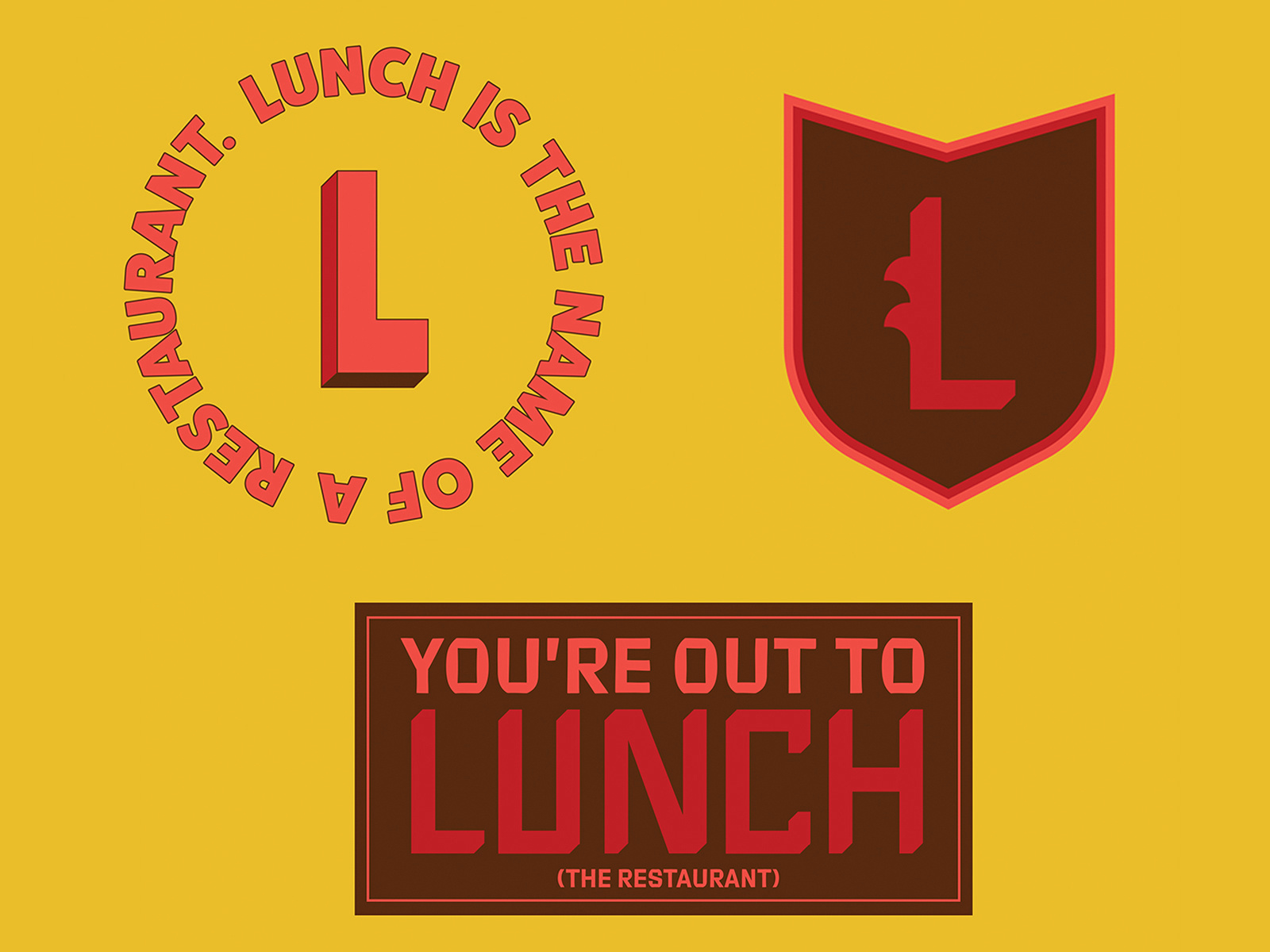Lunch Badges by Dalton Satterfield on Dribbble