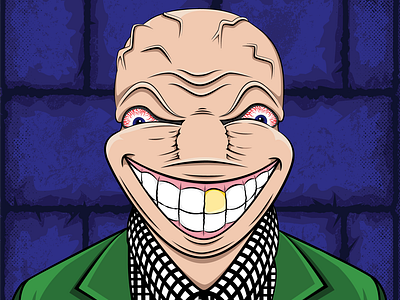 Indrid Cold aka The Grinning Man Illustration by Eric on Dribbble