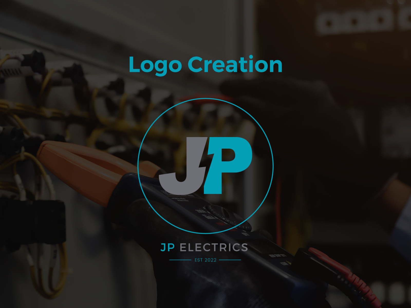 JP Electrics Logo Design by DB IT - Daniel Bunn on Dribbble