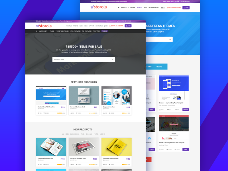 Storola - Digital Store and Marketplace HTML Template by Ruhul Amin on ...