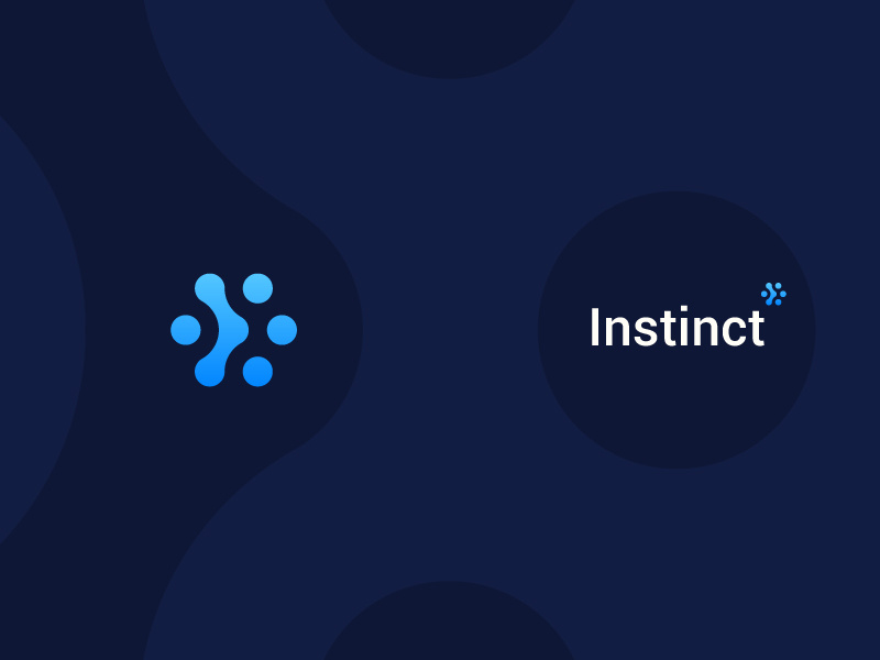 Instinct logo design by Ahsan Khan on Dribbble
