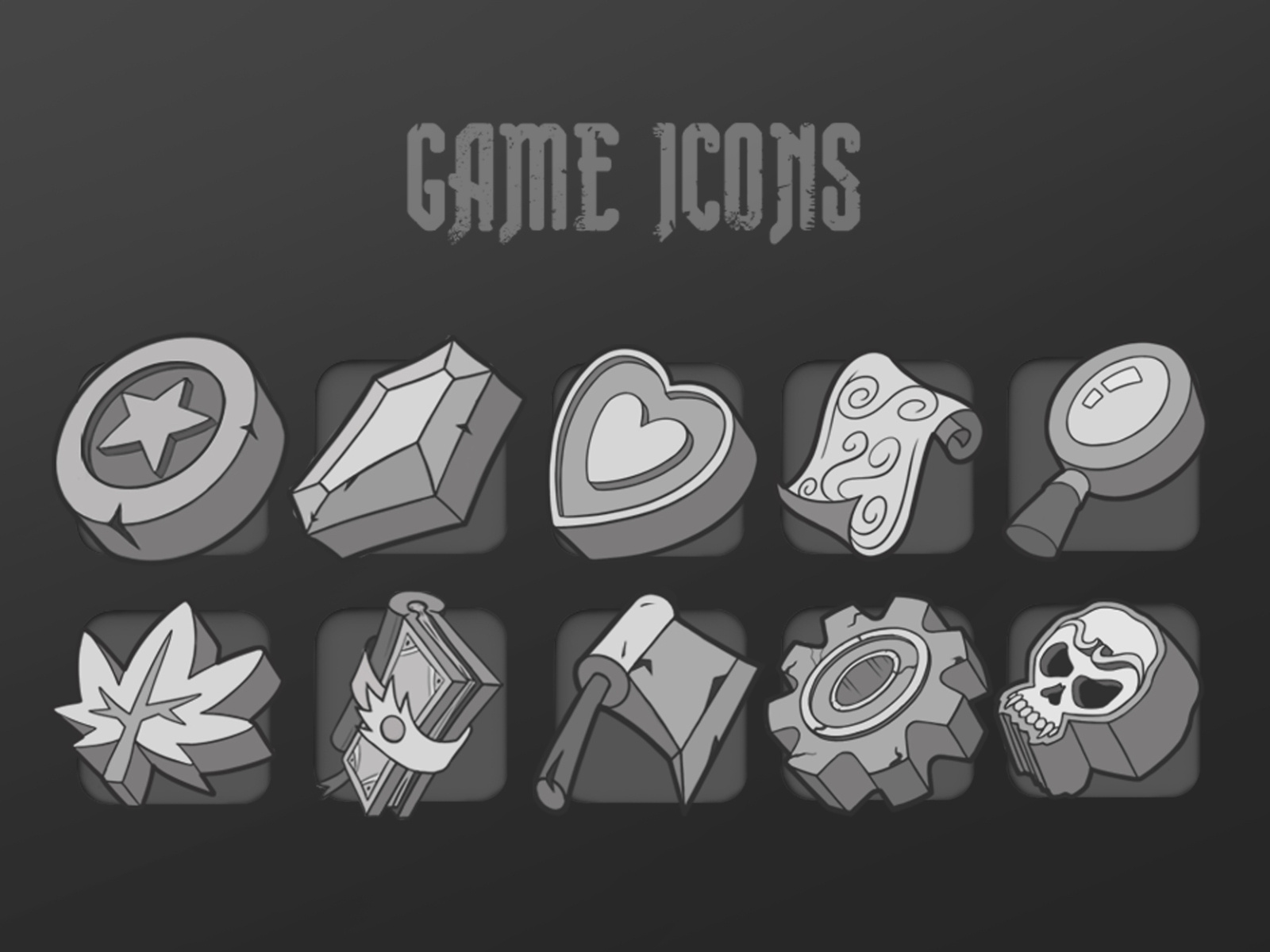 Game Icons by esra ölmez on Dribbble