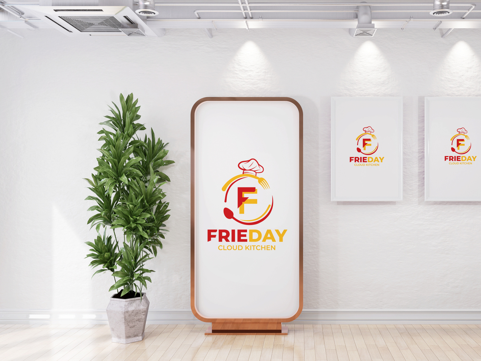 Creative Food Logo Design by Designer Luckey on Dribbble