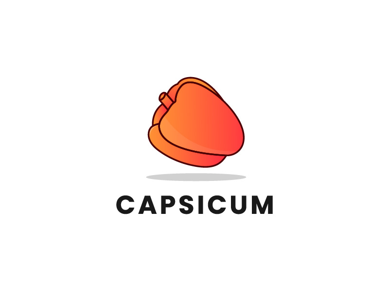 Capsicum Logo Design by Naeem Hossen on Dribbble